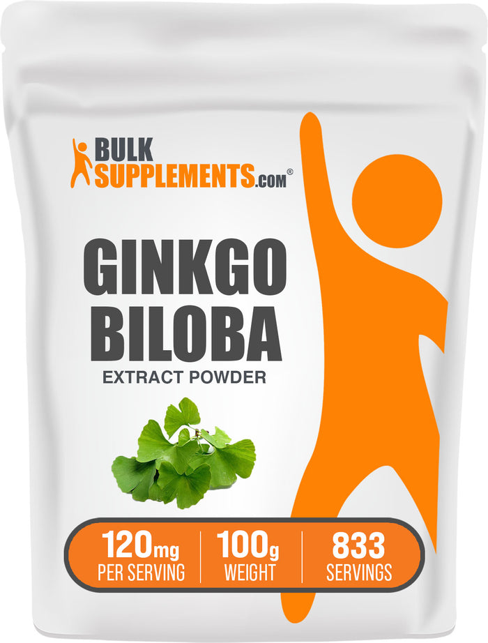 Ginkgo Biloba Powder - Get Improved Memory & Focus