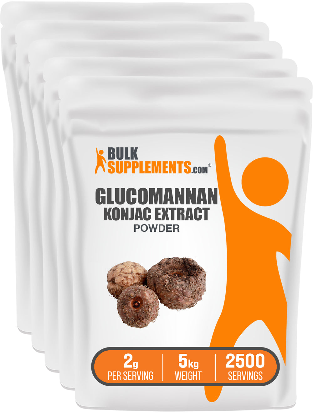 Konjac Root (Amorphophallus konjac) Extract | Glucomannan Powder