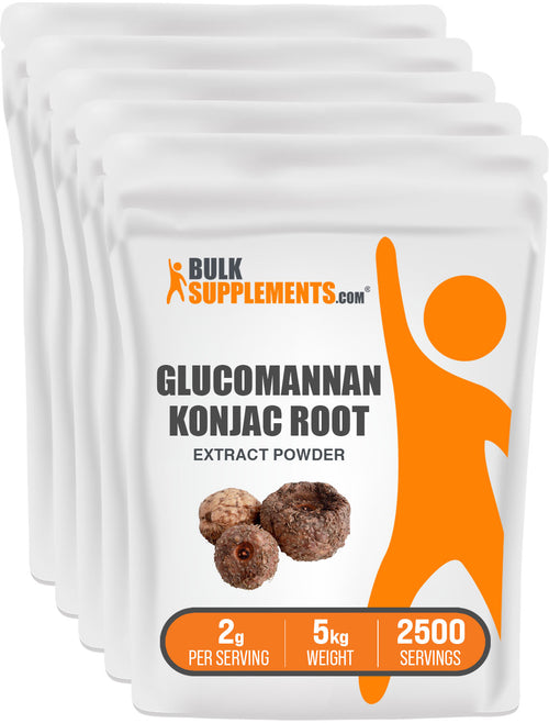 Konjac Root (Amorphophallus konjac) Extract | Glucomannan Powder