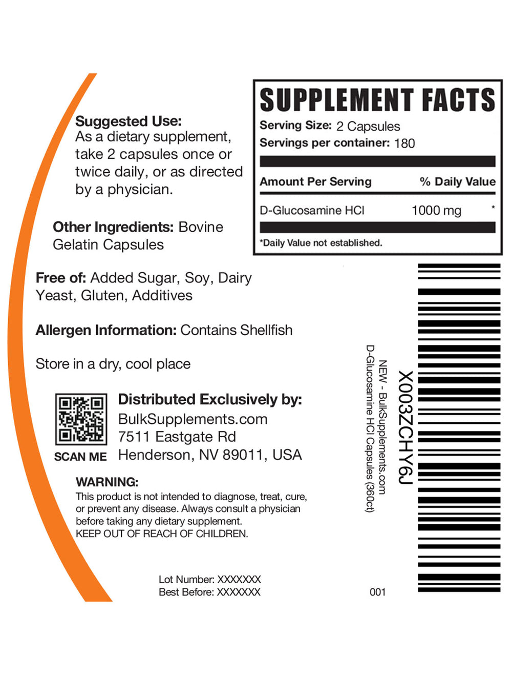 D-Glucosamine HCl - Get Relief Now