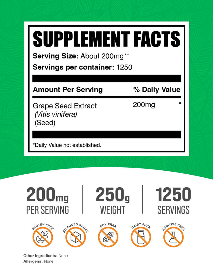 Grape Seed Capsules - Boost Your Health & Vitality Now!