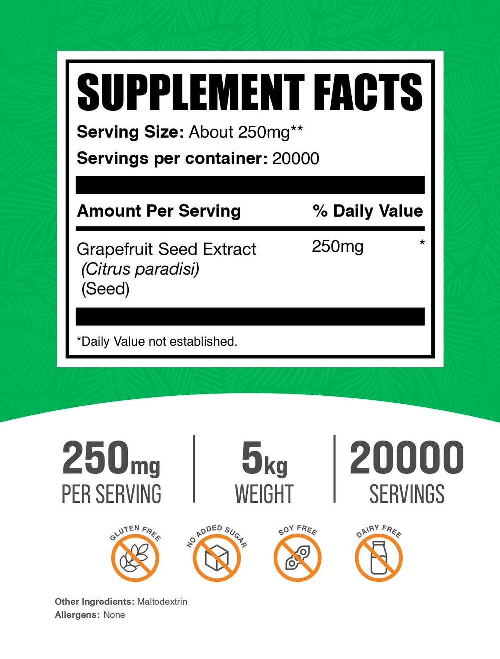 Grapefruit Seed Extract (GSE) | Citrus paradisi Extract