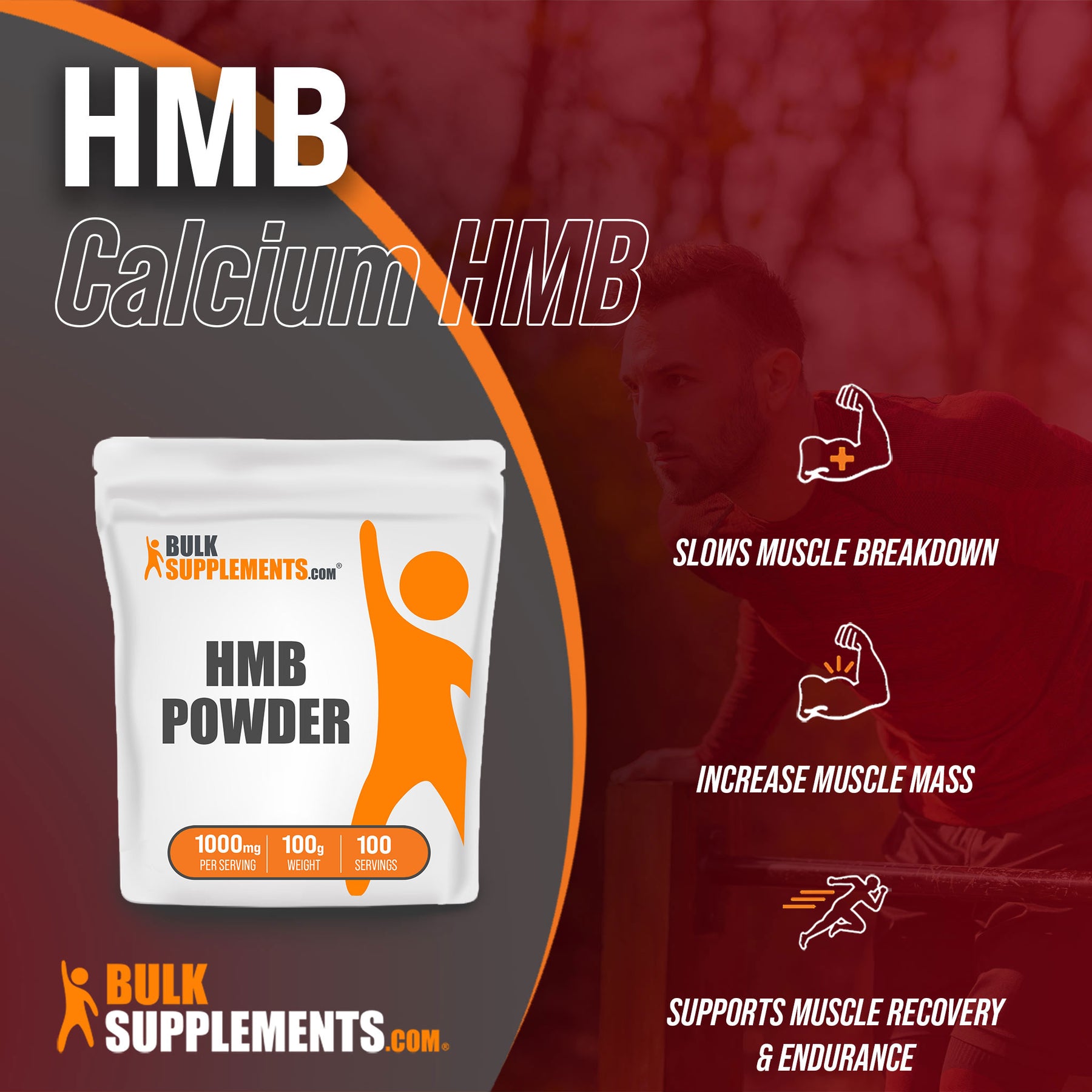 HMB Powder | HMB Supplement | Beta-Hydroxy Beta-Methylbutyric Acid