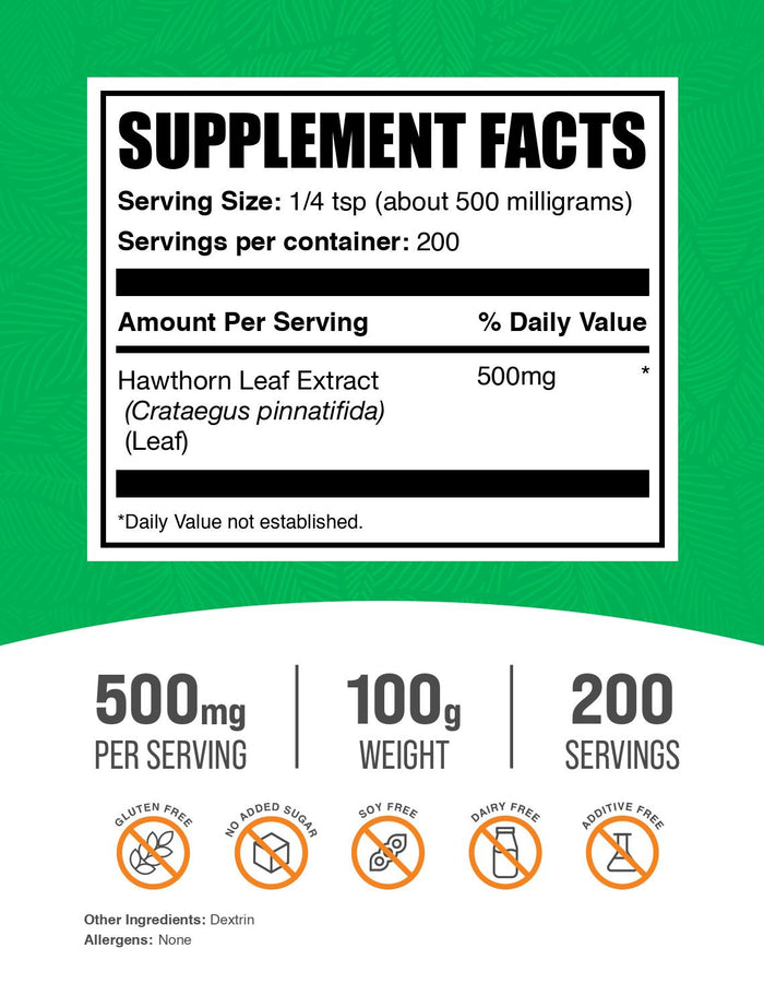Hawthorn Benefits | Hawthorn Leaf Extract | Natural Supplements