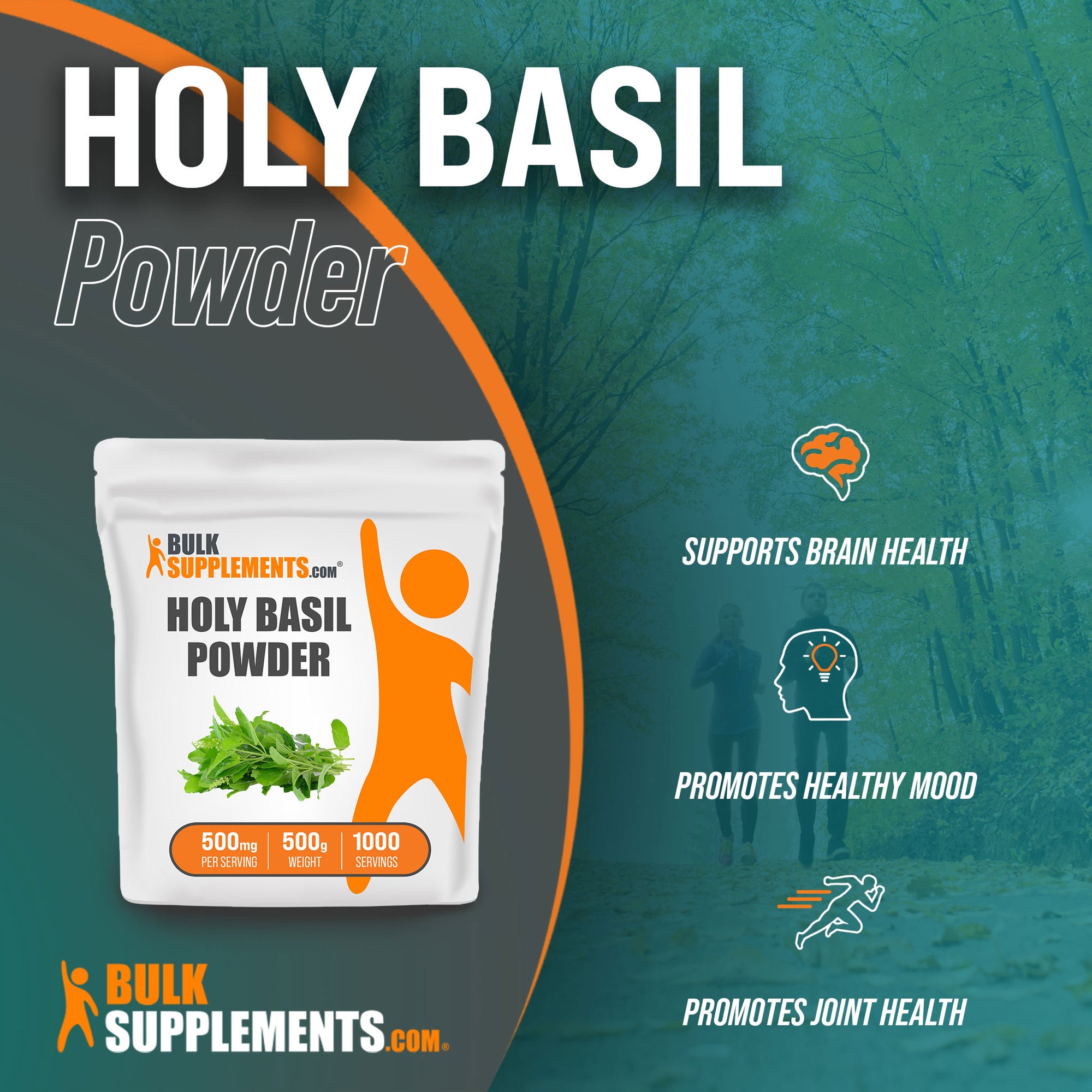 Holy Basil Supplement | Ocimum tenuiflorum Powder