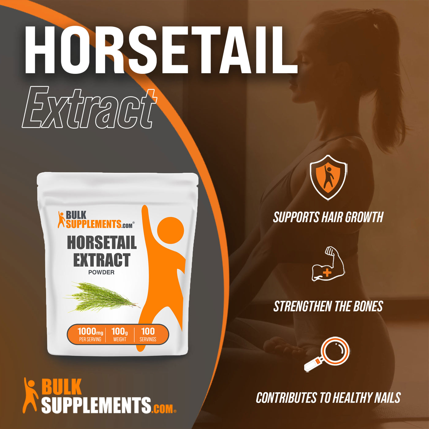Horsetail Extract (Equisetum arvense) Powder | Horsetail Supplement