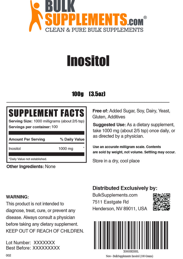 Inositol | Vitamin B8 Powder | Vitamin B Supplement