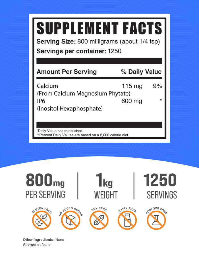 IP6 (Inositol Hexasphosphate) Powder | IP6 Supplements