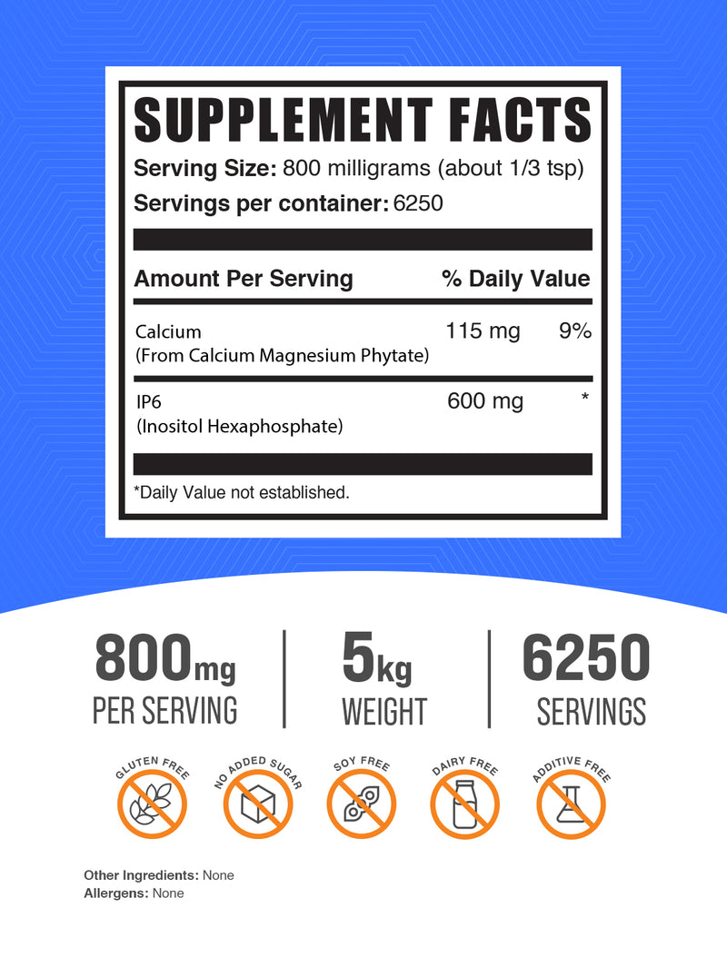 IP6 (Inositol Hexasphosphate) Powder | IP6 Supplements