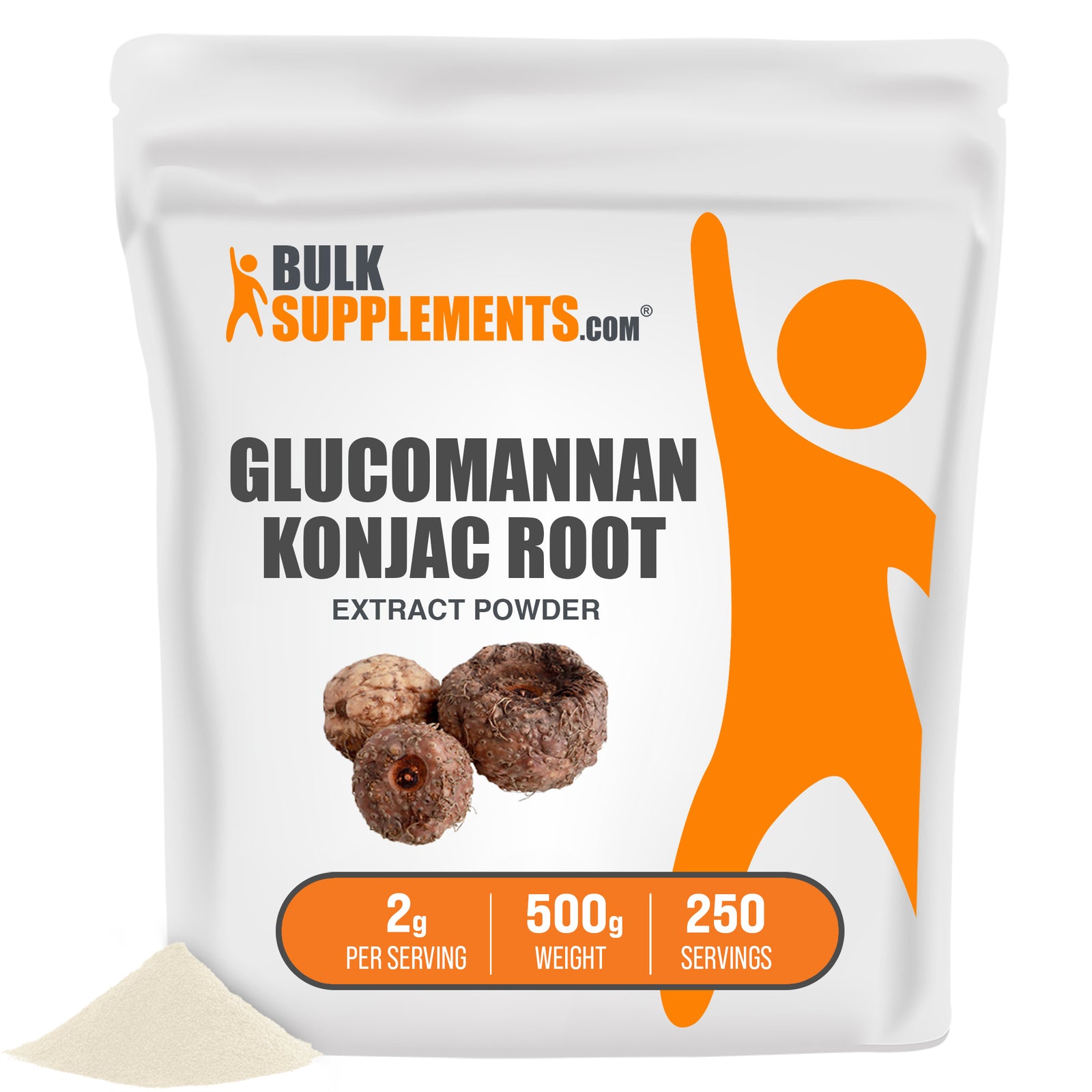 Konjac Root (Amorphophallus konjac) Extract | Glucomannan Powder