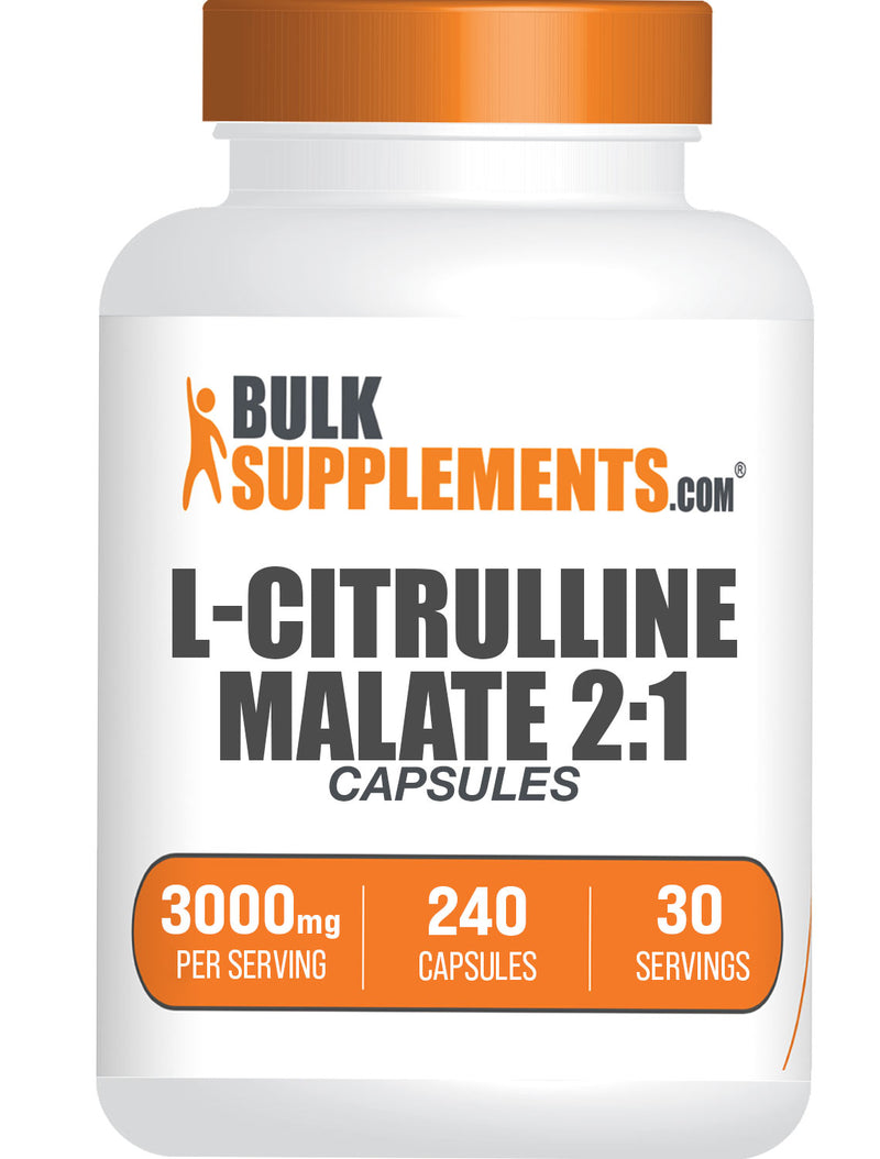 L-Citrulline DL Malate 2:1 Capsules - Your Workout Booster