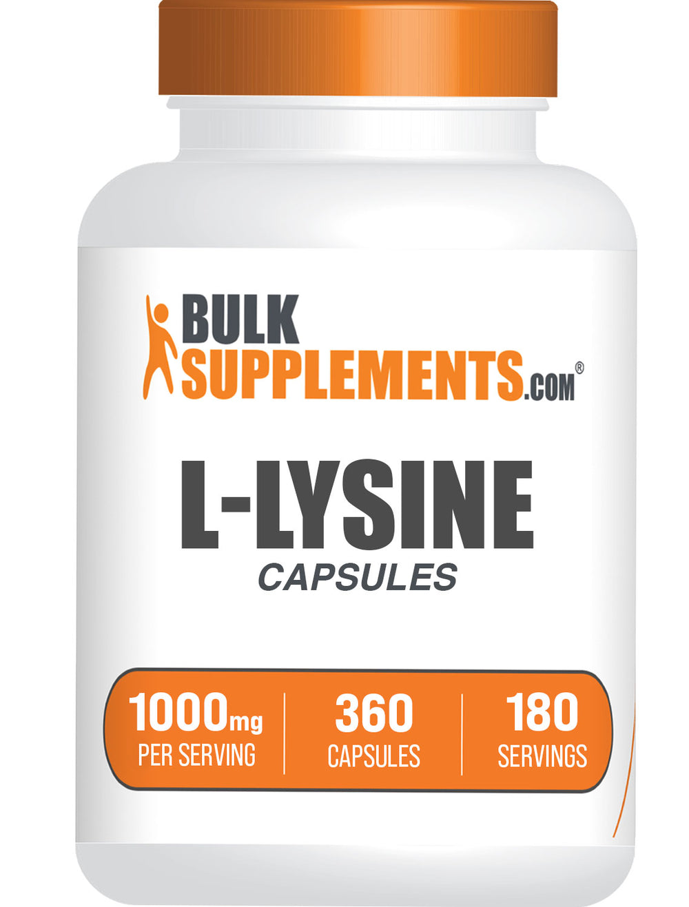 L-Lysine HCl Capsules - Build Muscle & Promote Wound Healing