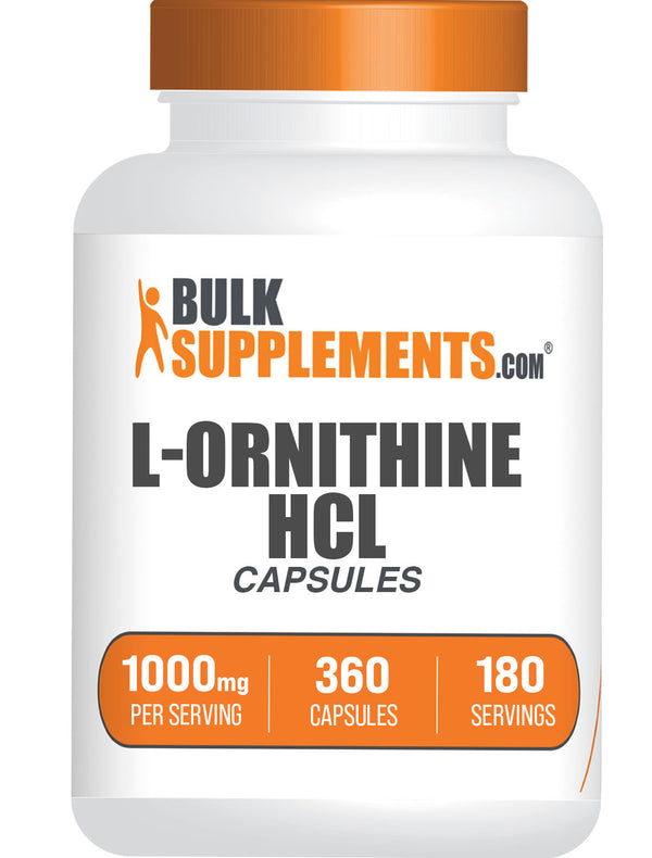 L-Ornithine Supplement - Boost Energy & Athletic Endurance