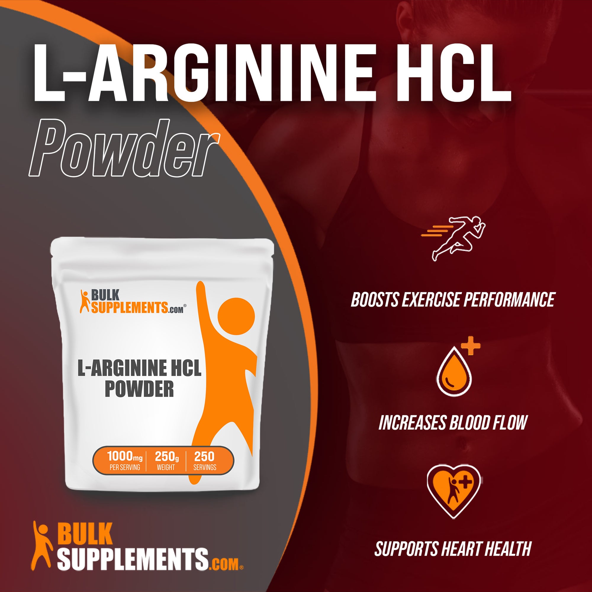 L-Arginine HCl Powder | Amino Acid Supplements