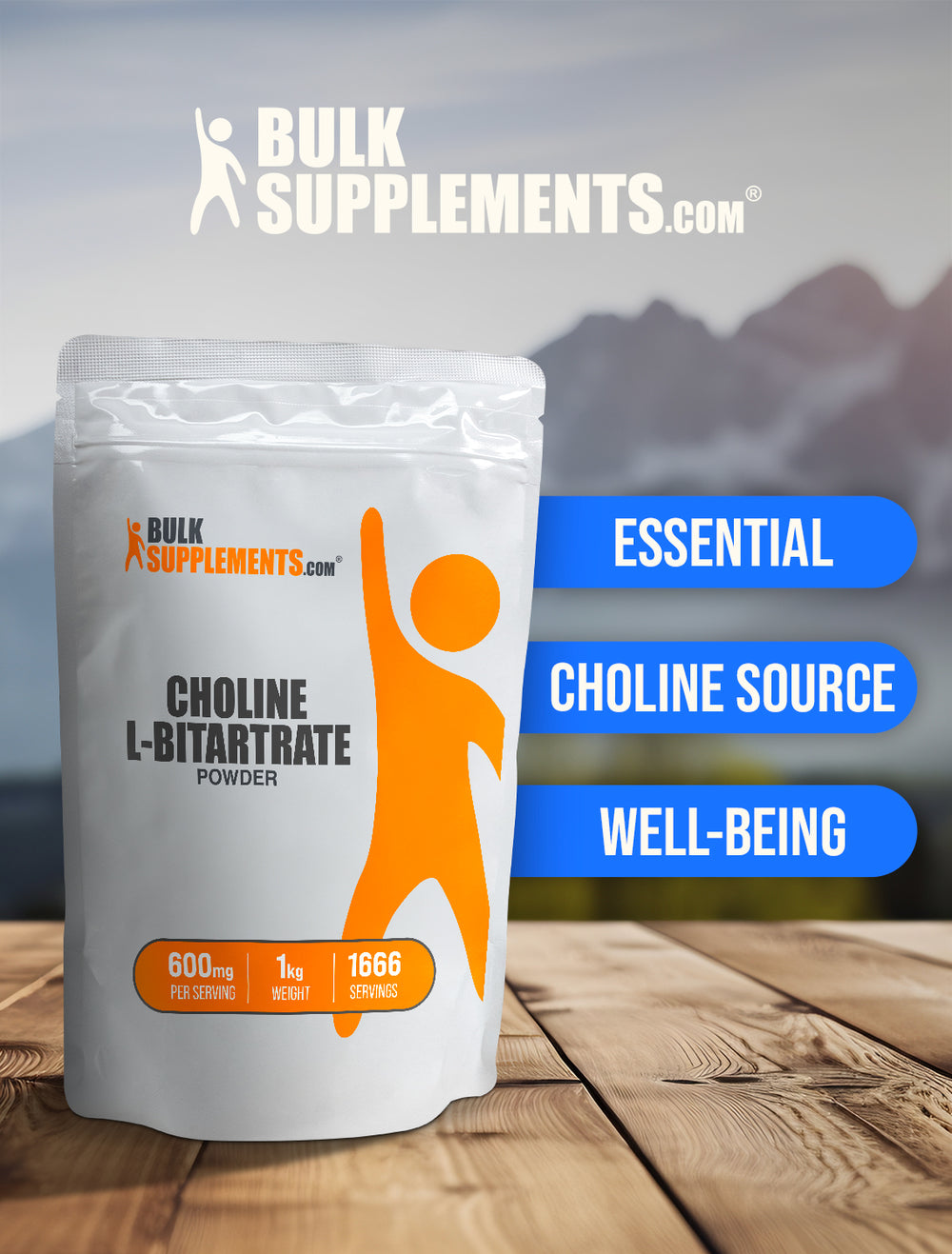 Choline L-Bitartrate Powder | Choline Bitartrate Supplement