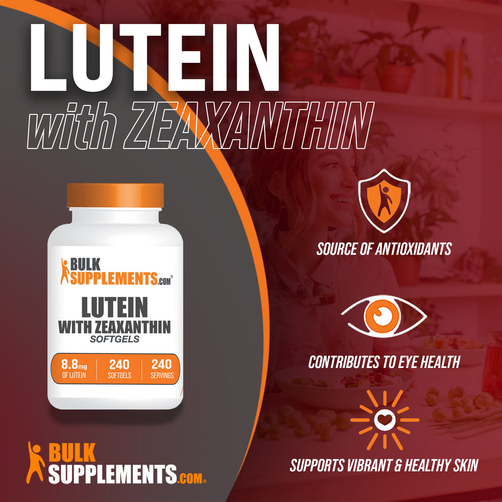 Lutein & Zeaxanthin Softgels - Get the Best in Vision Support