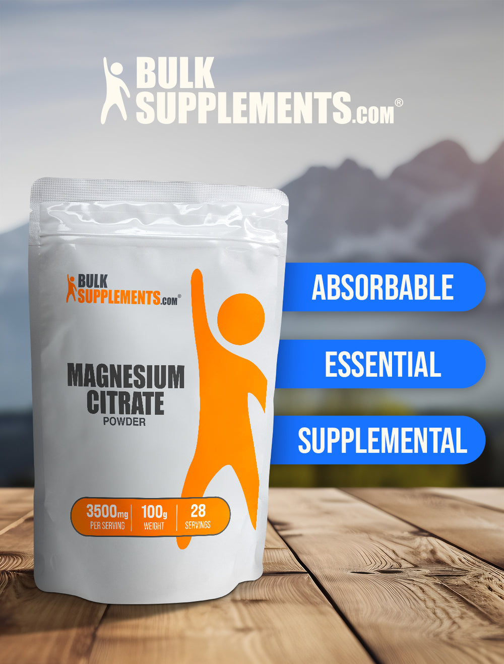 Magnesium Citrate Powder | Magnesium Supplement