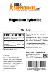 Magnesium Hydroxide Powder | Magnesium Supplement