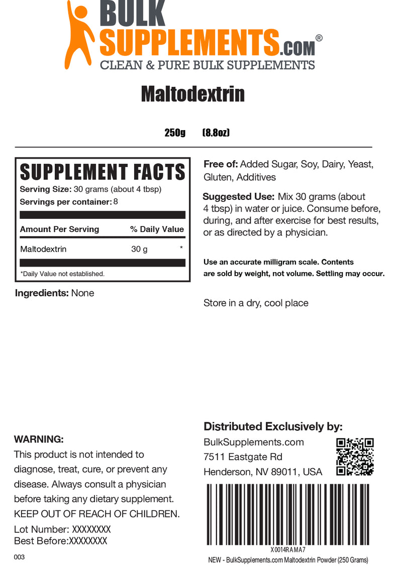 Maltodextrin Powder