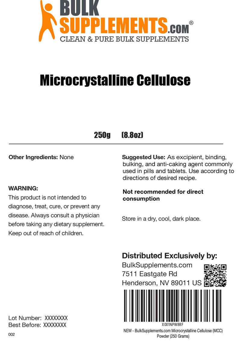 Microcrystalline Cellulose Powder