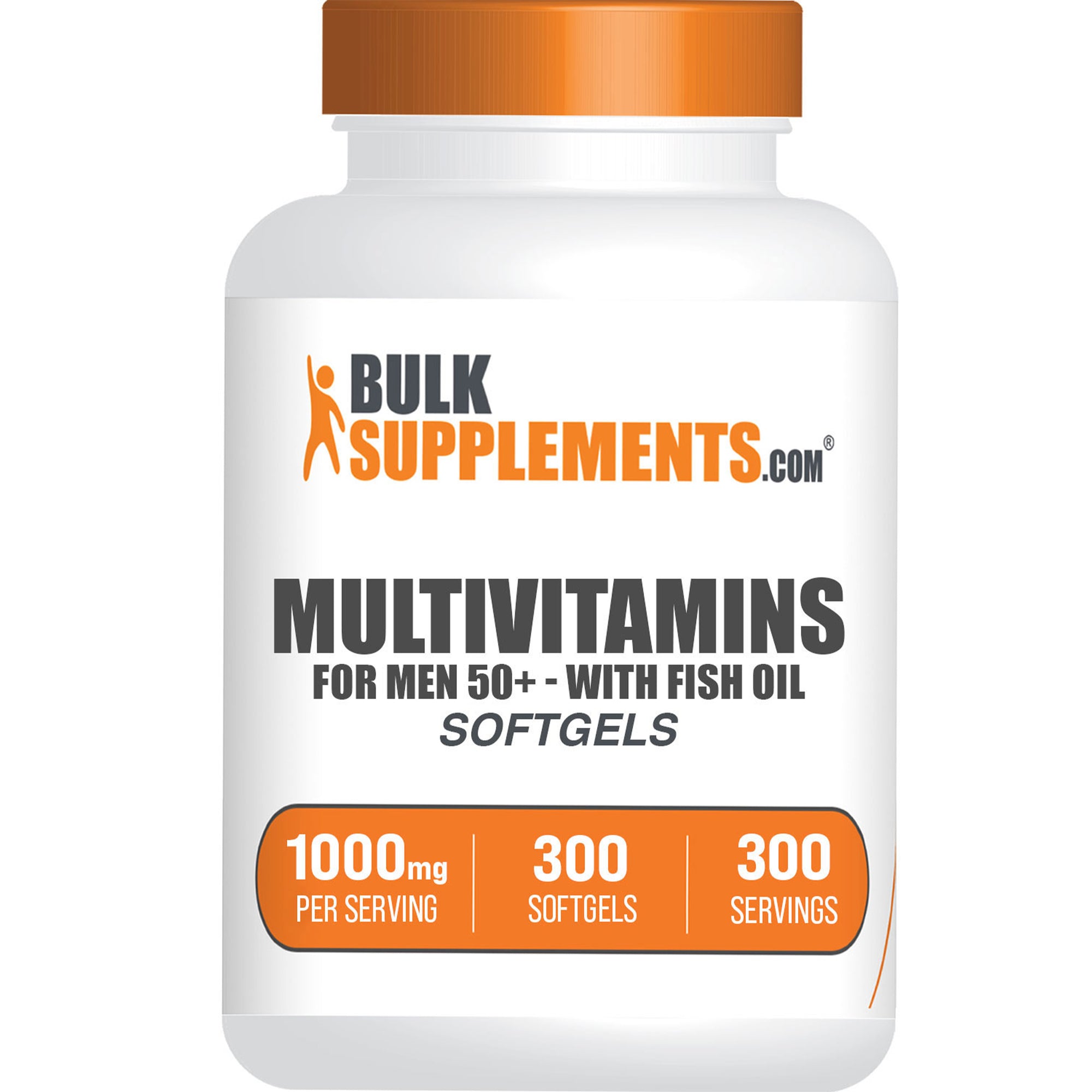 Multivitamin Softgels for Men Over 50 - For Optimal Health & Wellness