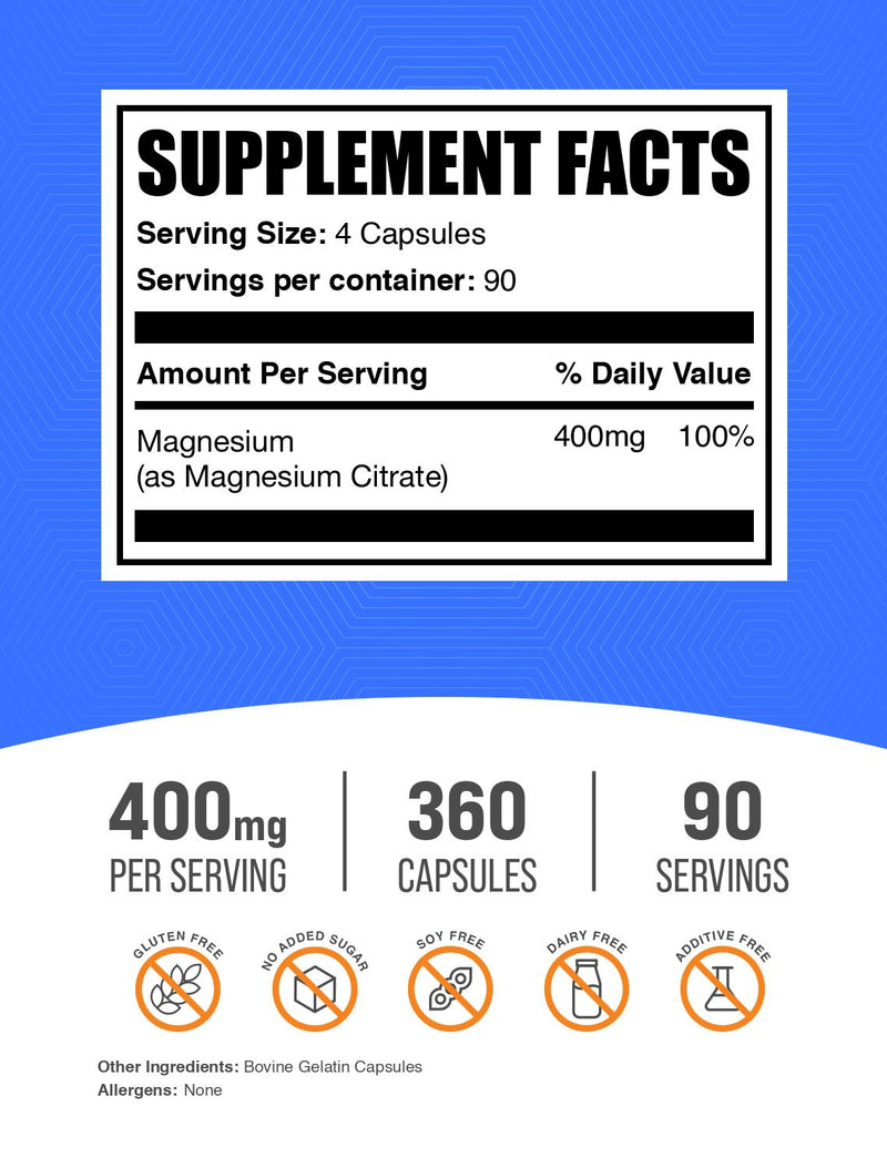 Magnesium Citrate Powder | Magnesium Supplement
