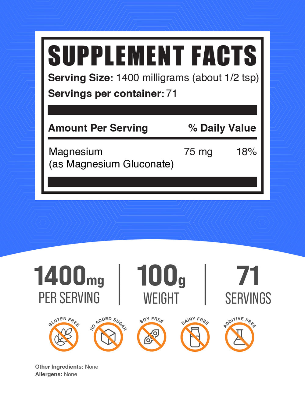Magnesium Gluconate Powder | Mag Gluconate