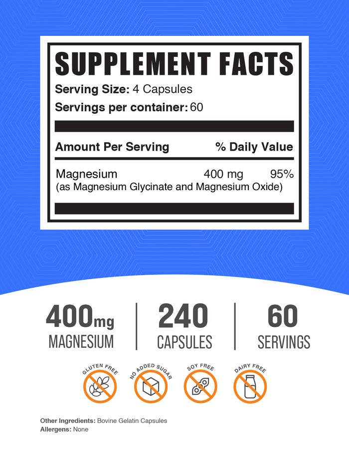 Magnesium Glycinate | Magnesium Supplement