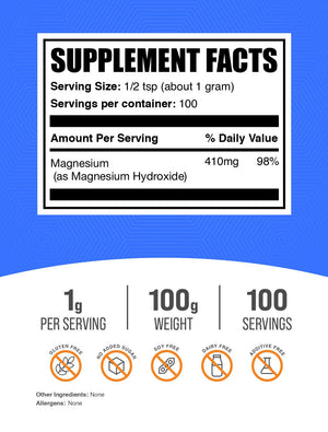 Magnesium Hydroxide Powder | Magnesium Supplement