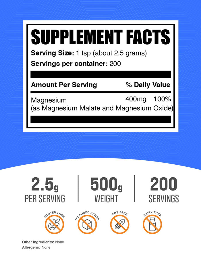 Magnesium Malate Capsules - Get Your Magnesium Fix