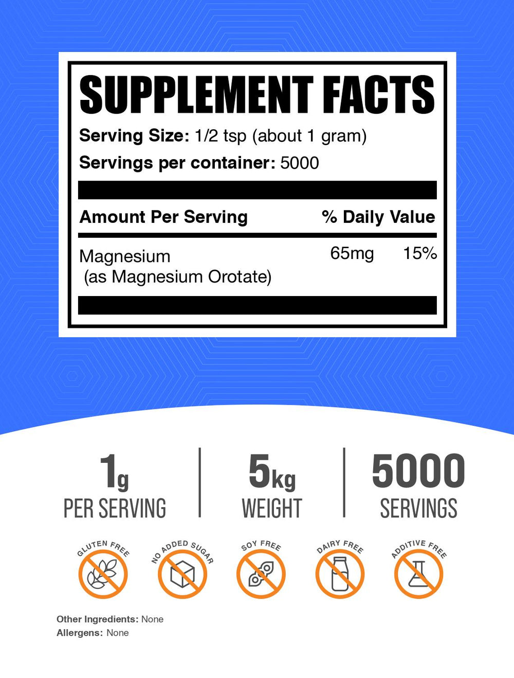 Magnesium Orotate Powder | Magnesium Supplement