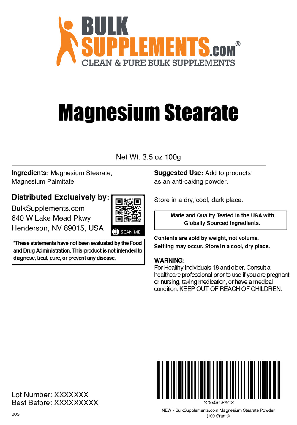Premium Magnesium Stearate Powder for Pharmaceutical Use | Your Trusted ...