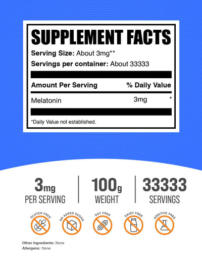 Melatonin Powder | Melatonin Supplement