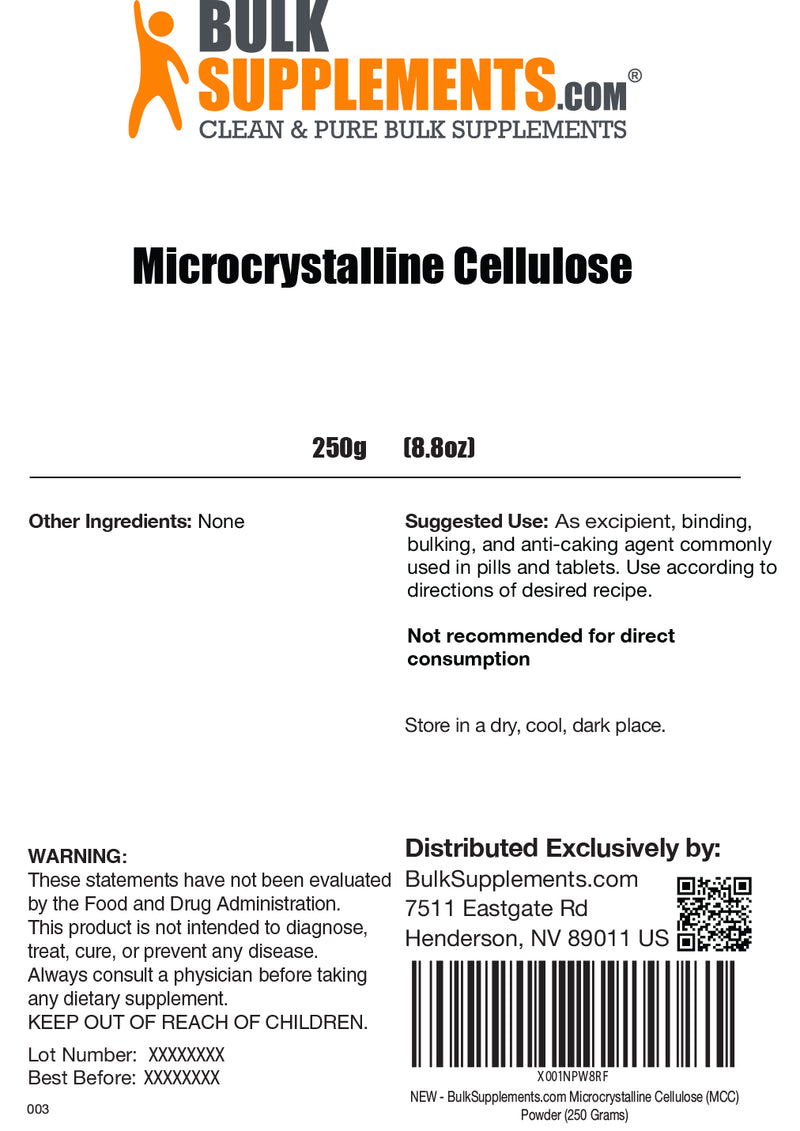 Microcrystalline Cellulose Powder