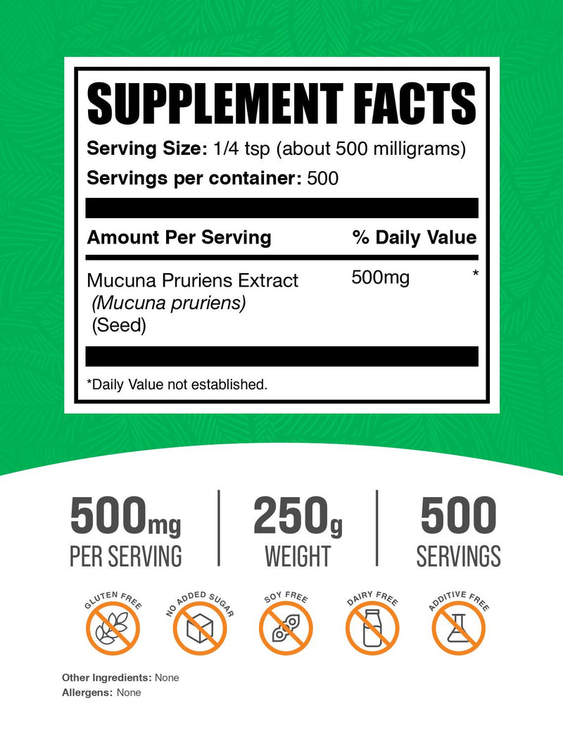 Mucuna Pruriens Extract Powder - Boost Your Mood & Energy