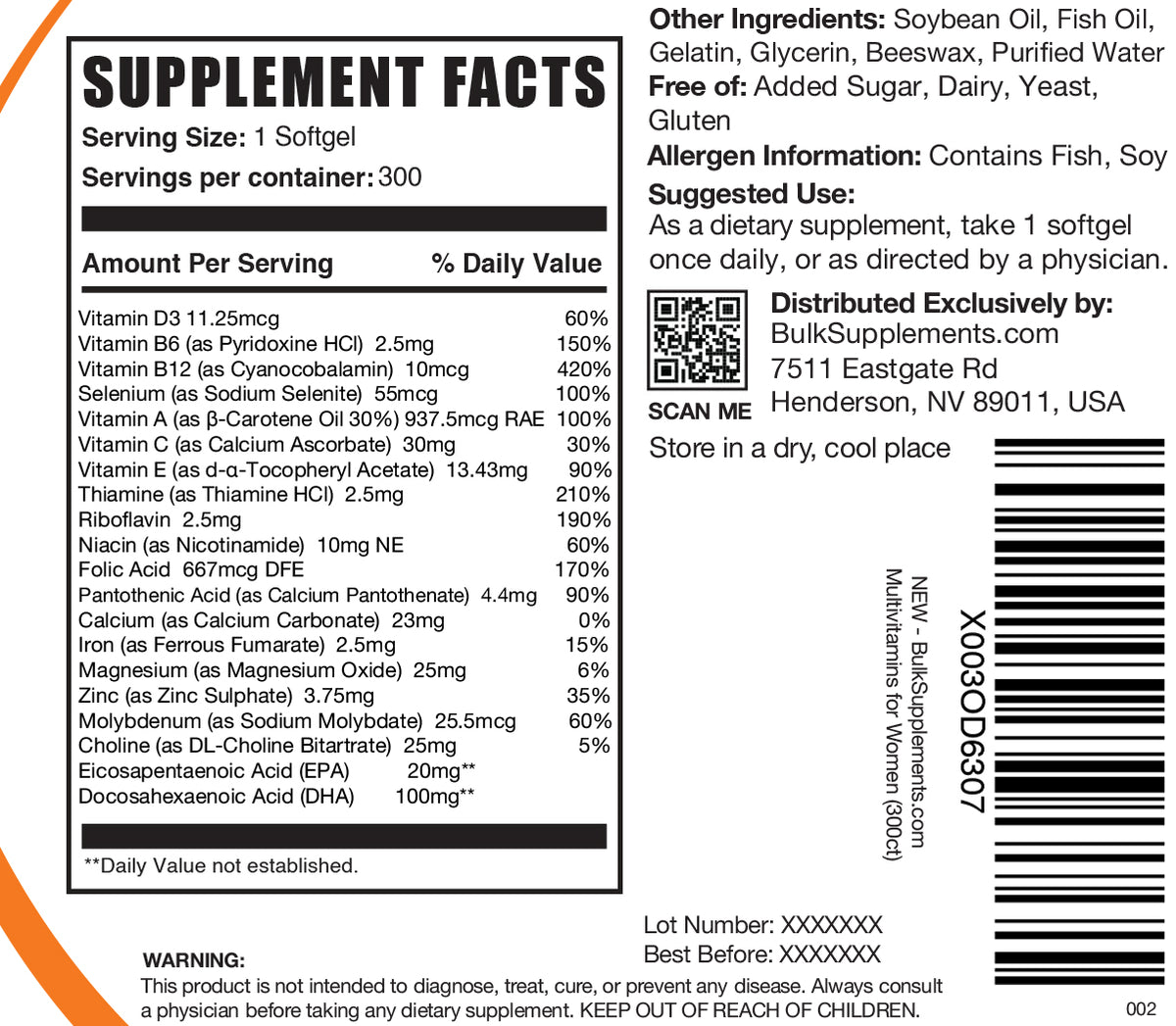 Multivitamin Softgels for Women - Get the Most Out of Your Day