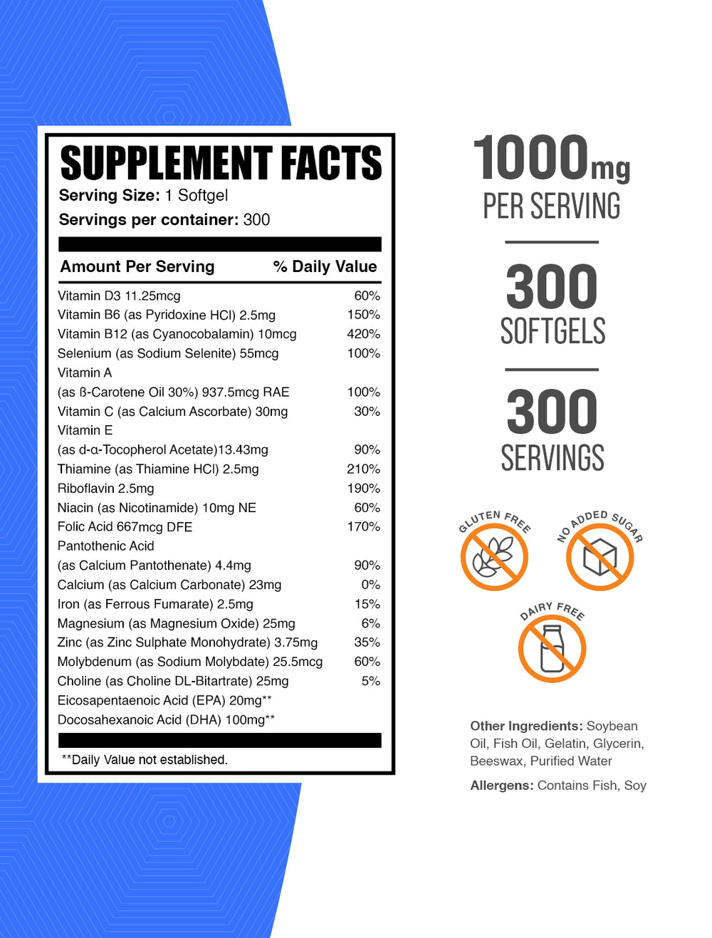 Multivitamin Softgels for Men - Get the Nutrients Your Body Needs