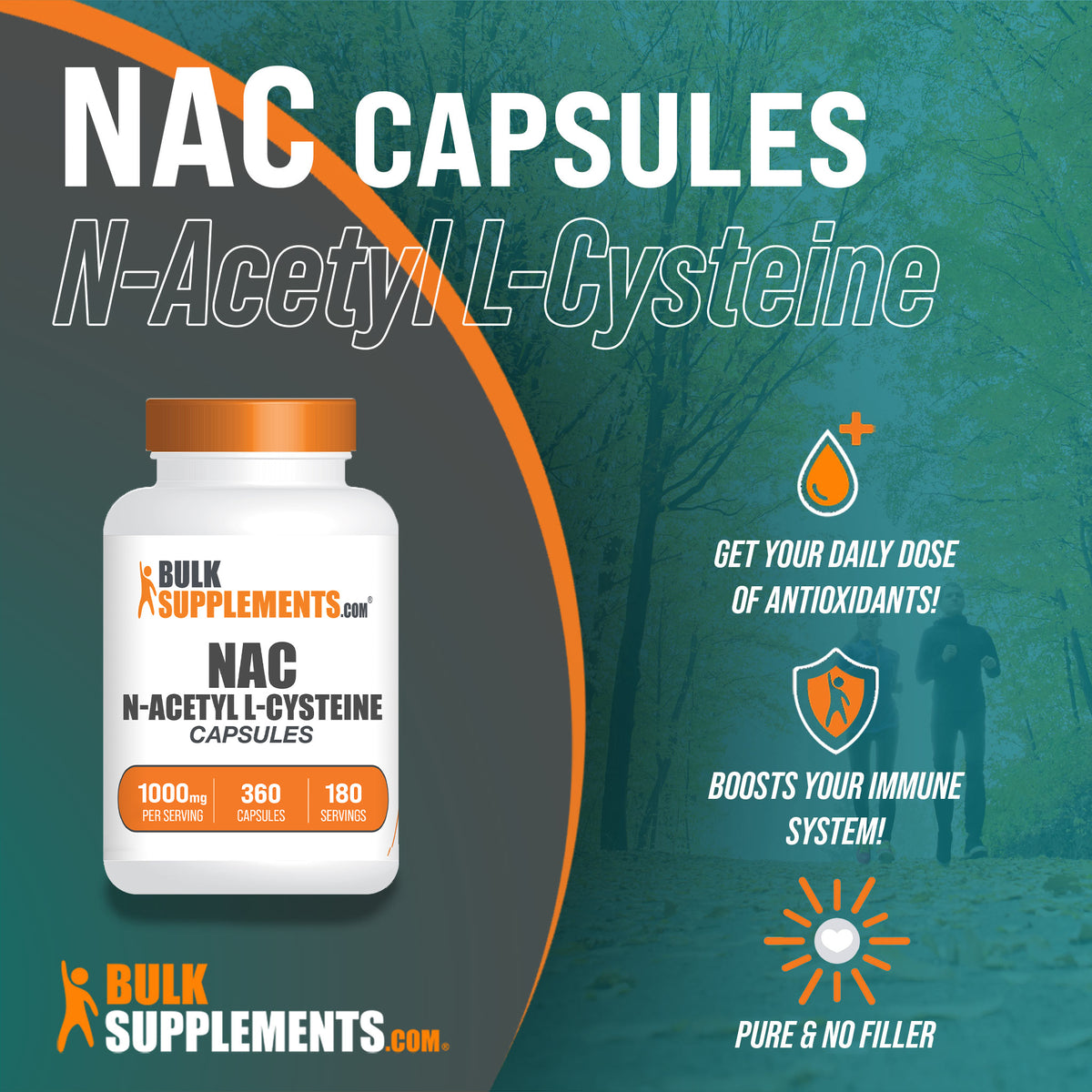 N-Acetyl L-Cysteine Powder | NAC Supplement | Amino Acid Supplements