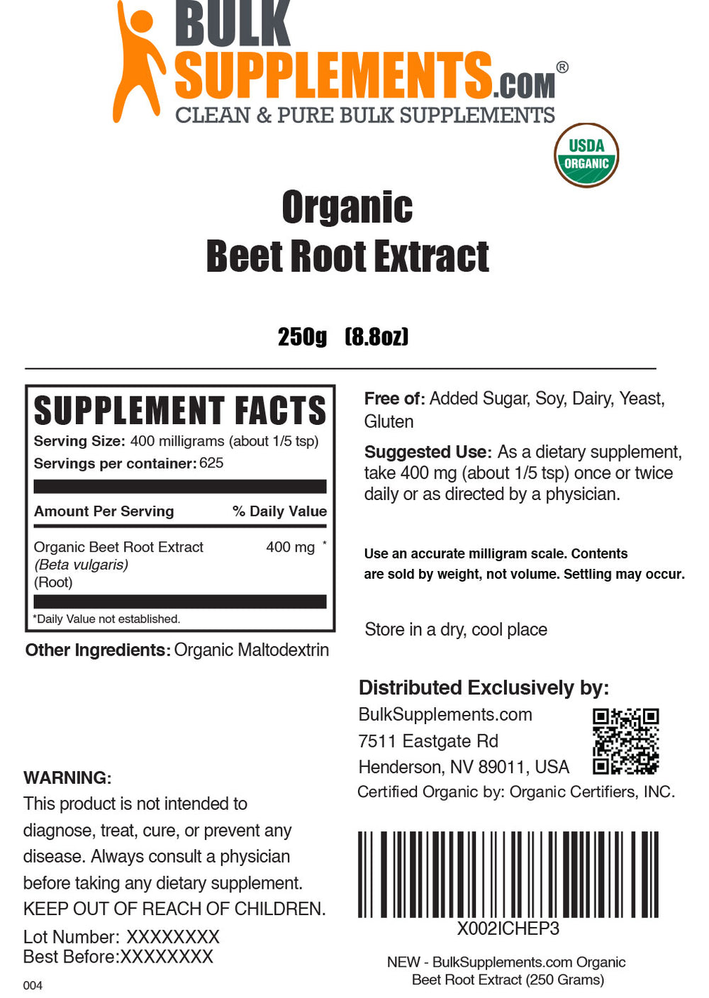 Beet Root Extract | Beta vulgaris Extract | Beet Root Supplement