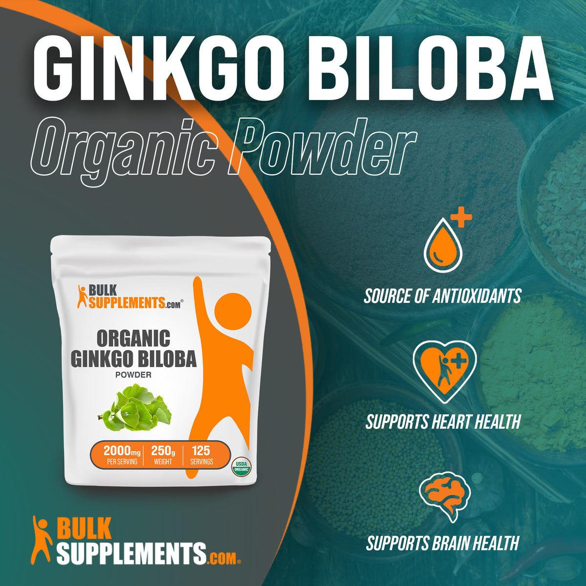 Ginkgo Biloba Powder | Best Gingko biloba