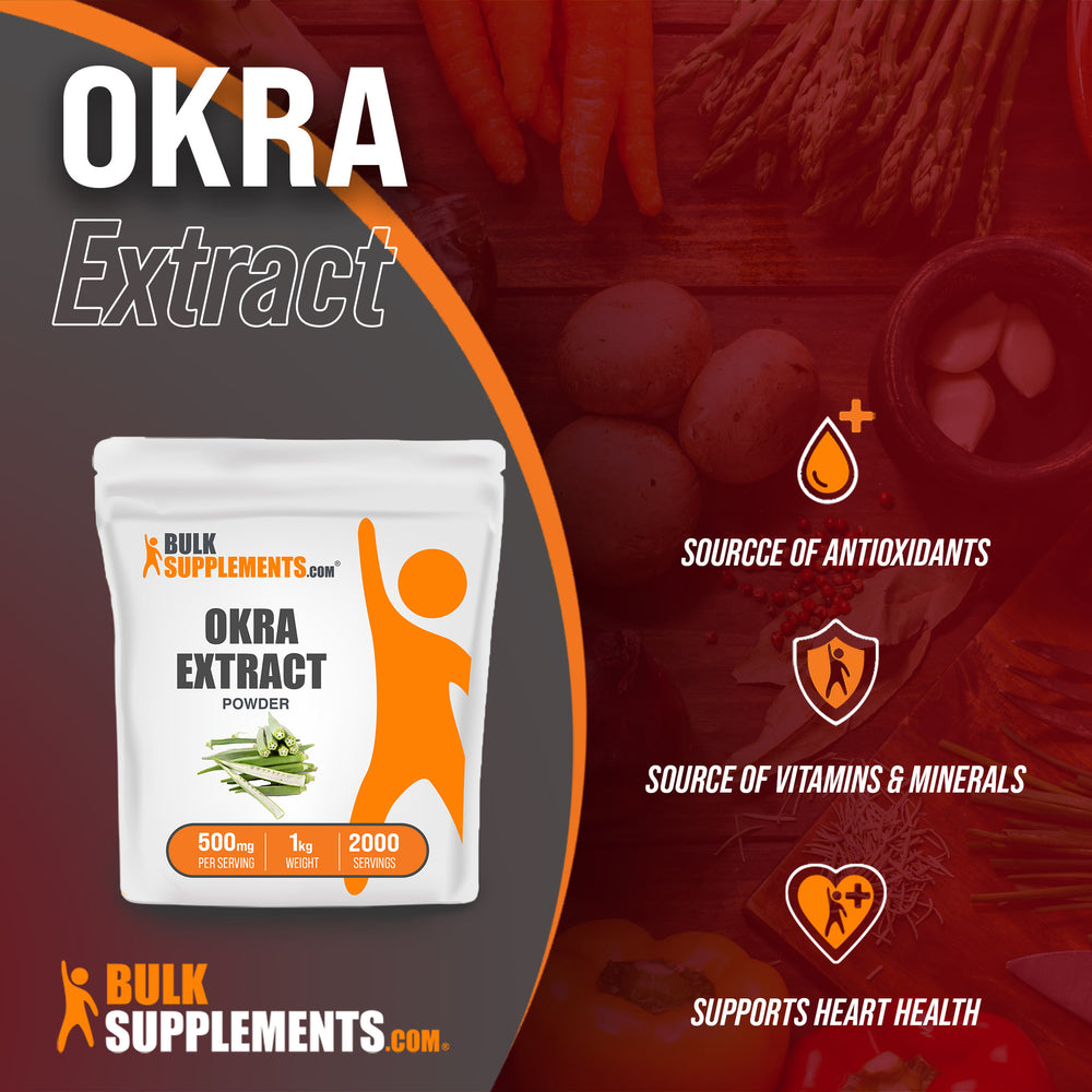 Okra Extract | Abelmoschus esculentus Extract | Herbal Supplements