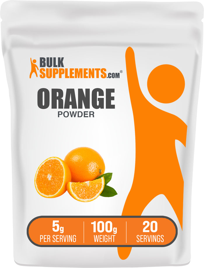 Orange Powder | Citrus sinensis Powder | Herbal Supplements