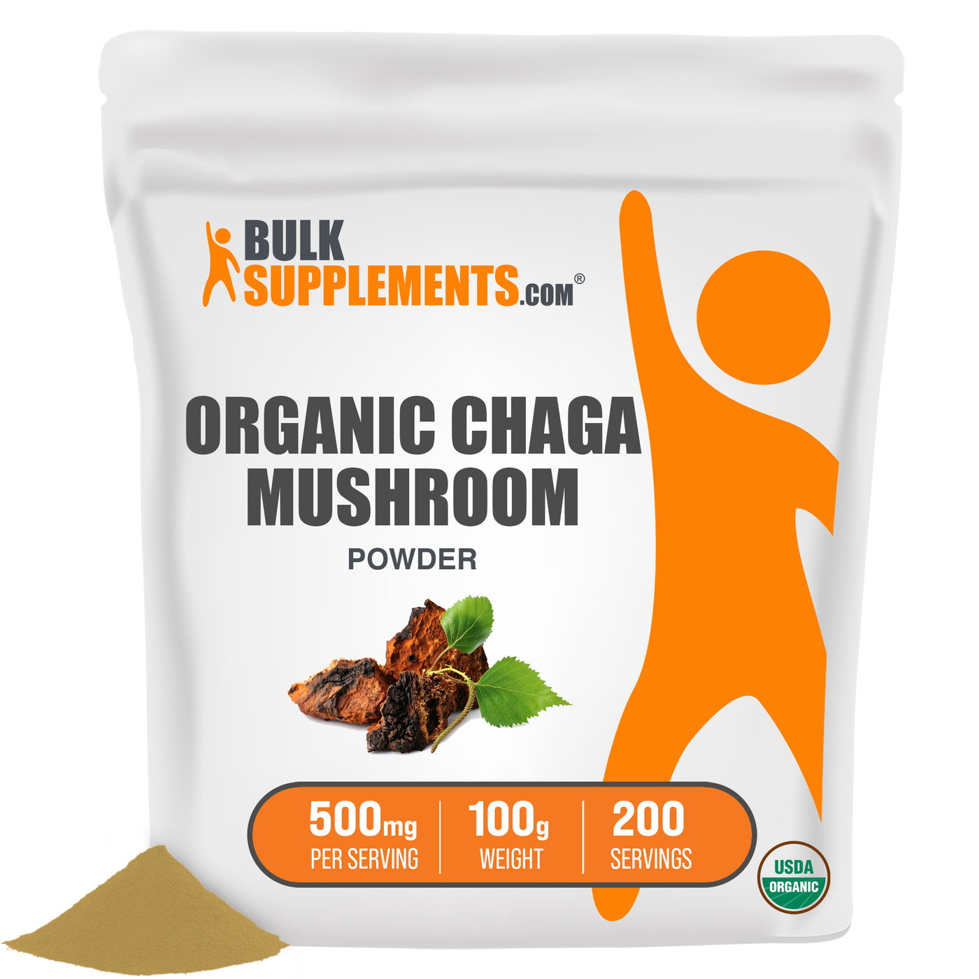 Organic Chaga Mushroom Powder