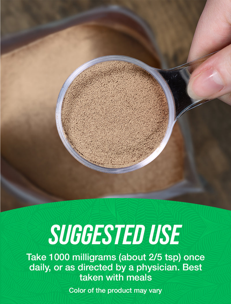 Premium Organic Kudzu Root Powder - Natural Herbal Supplement