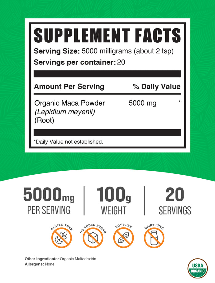 Premium Organic Maca Powder – Natural Energy Booster & Health Superfood