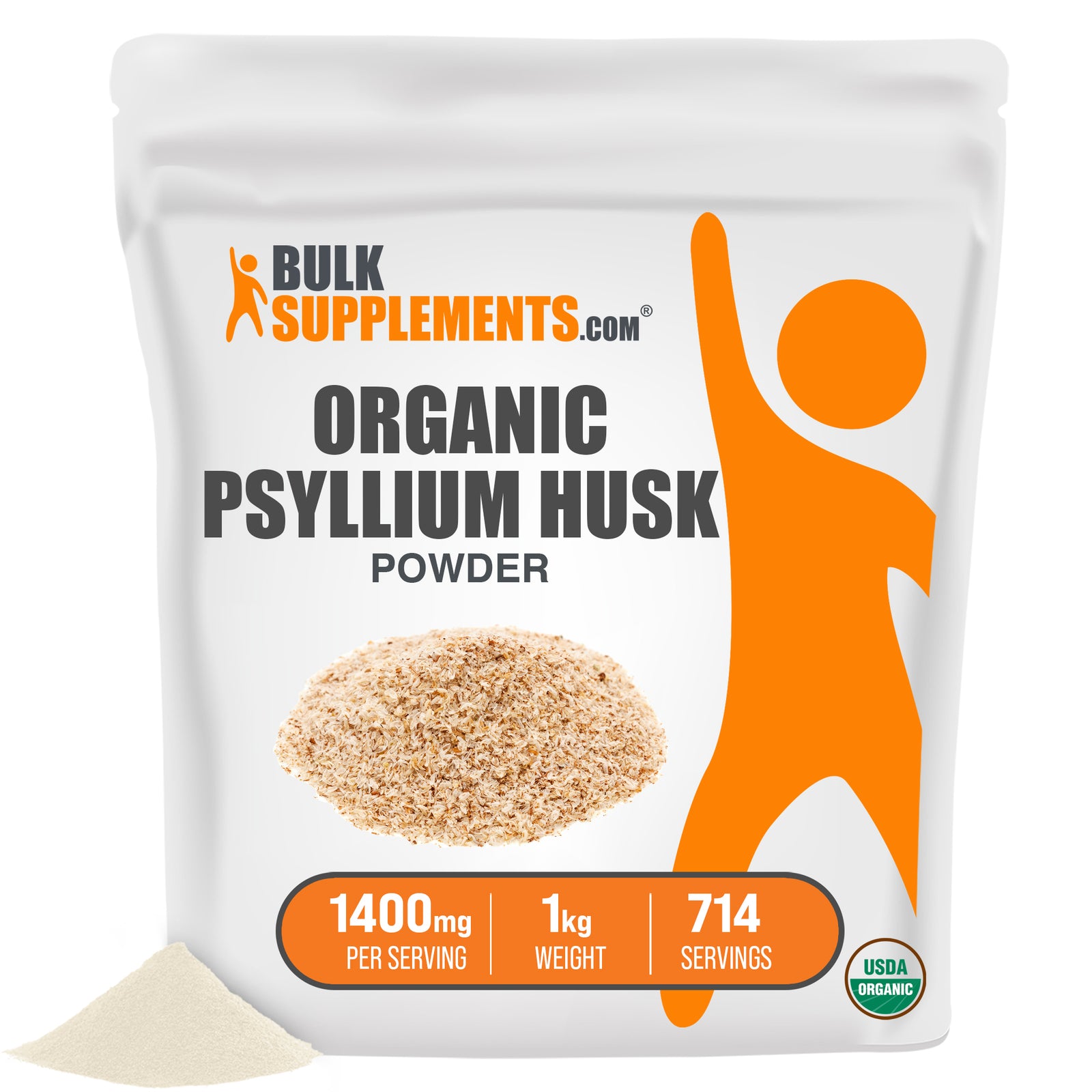 Ground Psyllium Husk Powder