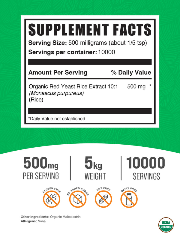 Red Yeast Rice Extract | Monascus purpureus Extract