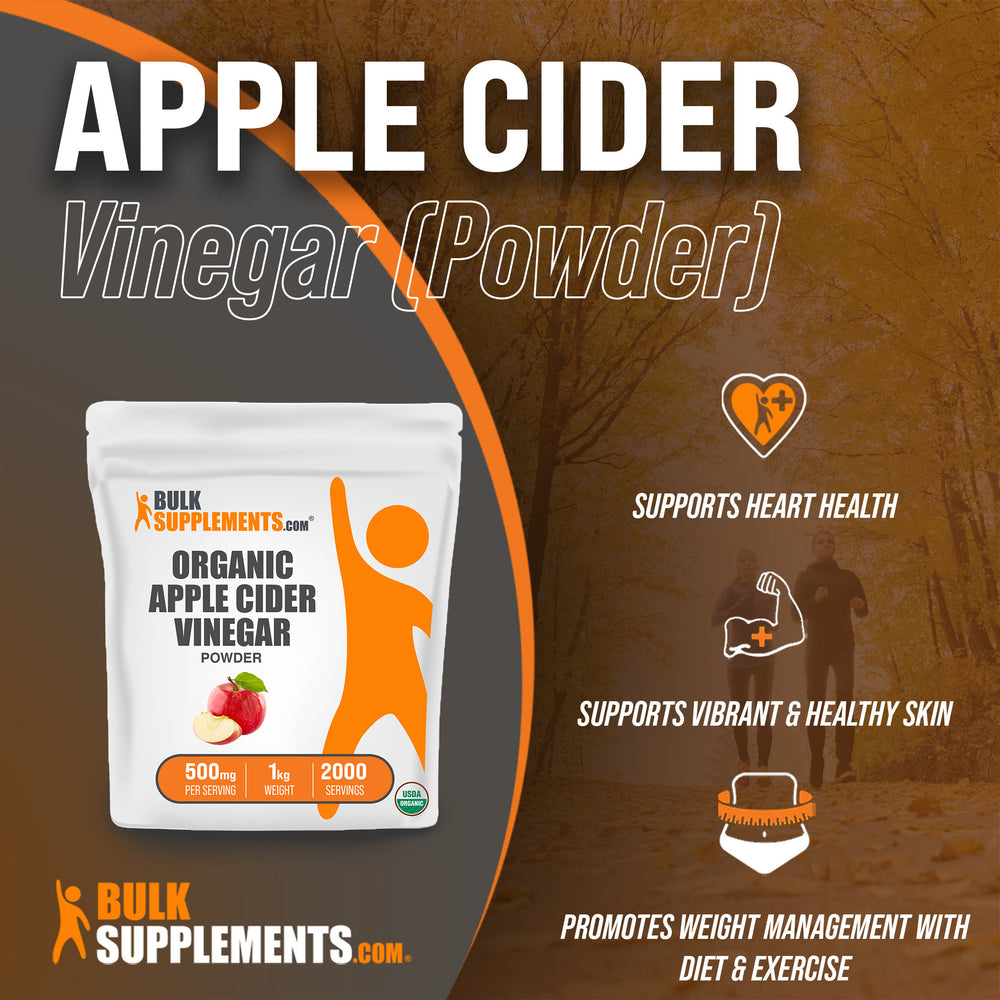 Organic Apple Cider Vinegar Supplements | Apple Cider Vinegar Benefits