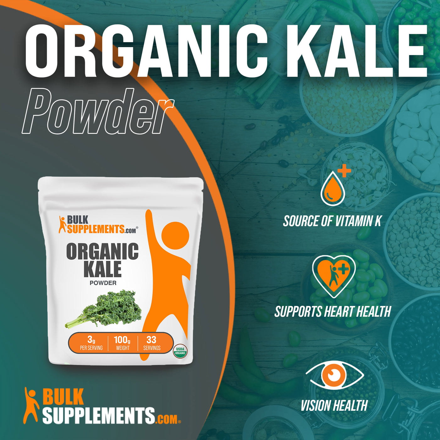 Superfoods Powder | Kale Powder | Brassica oleracea