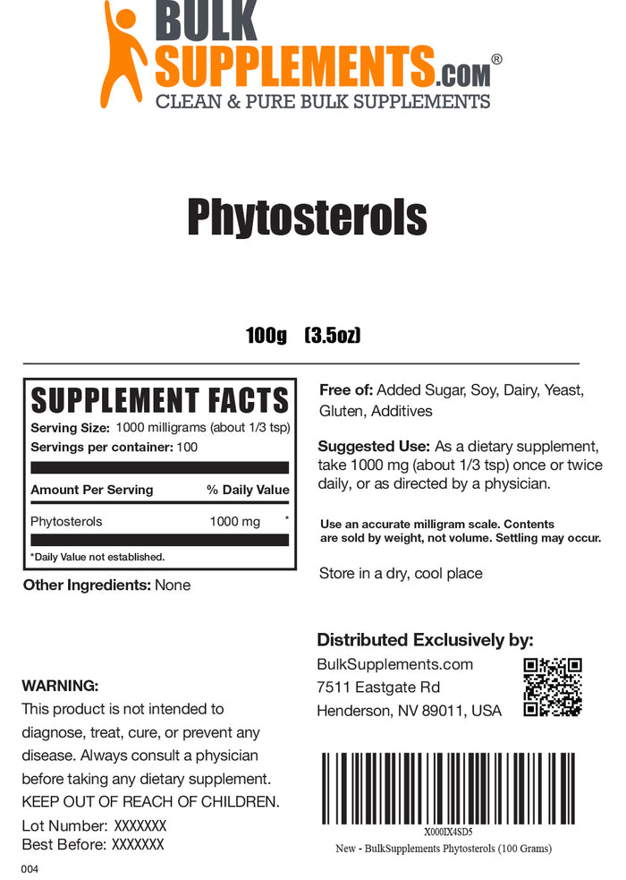 Phytosterols Supplements - Cholesterol Support Supplement